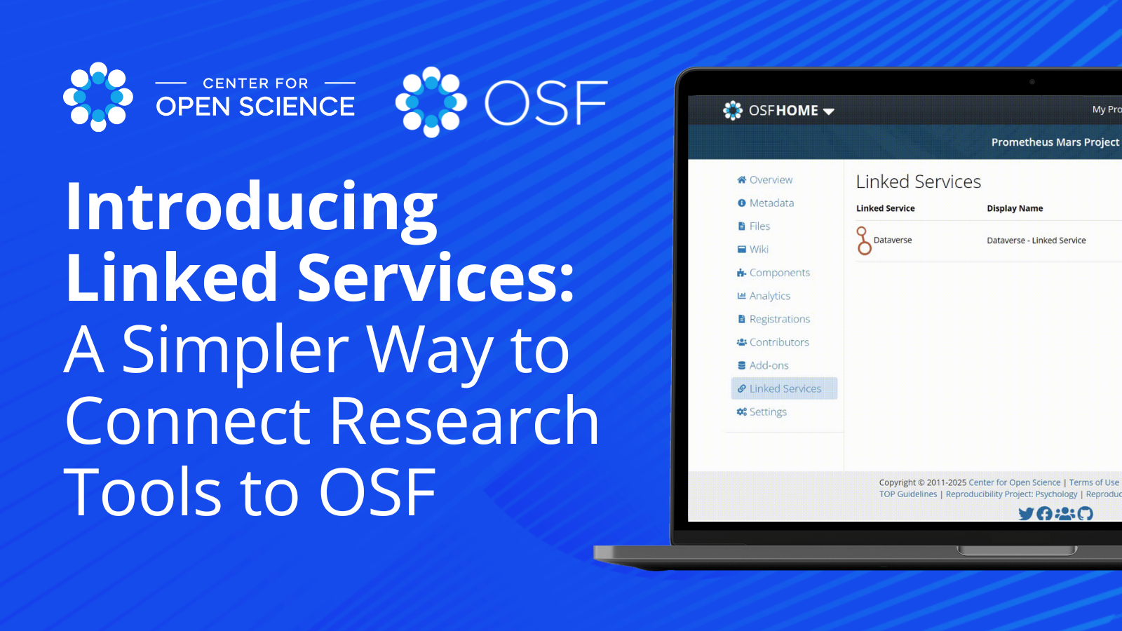 Introducing Linked Services: A Simpler Way to Connect Research Tools to OSF